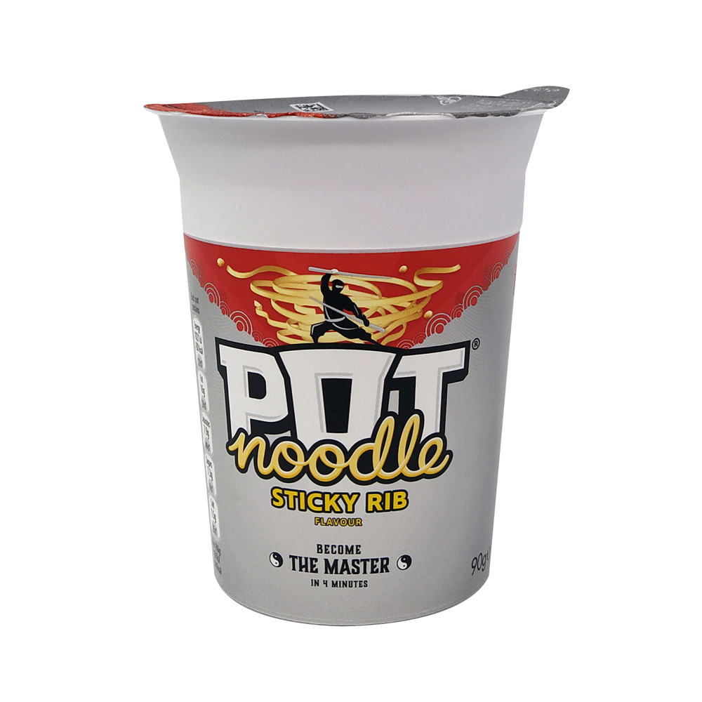 Noodles Sticky Rib Pot Noodle